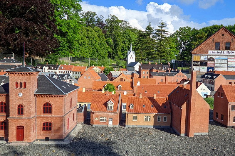 Lokalhistorisk seværdighed fra Thisted Midtby anno 1950